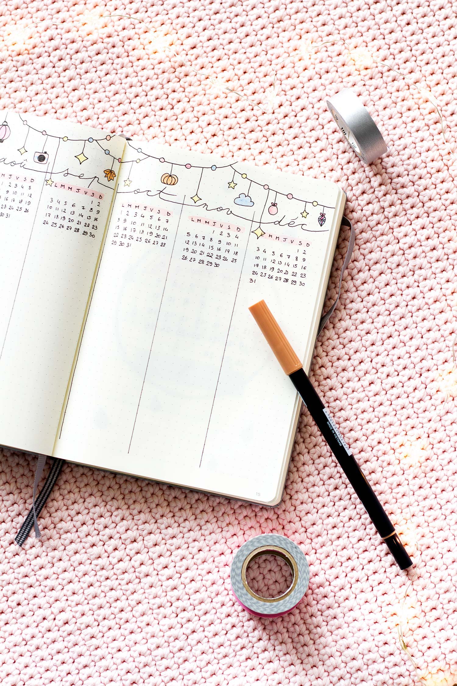 Mon bullet journal 2018 - Manayin - Bullet journal