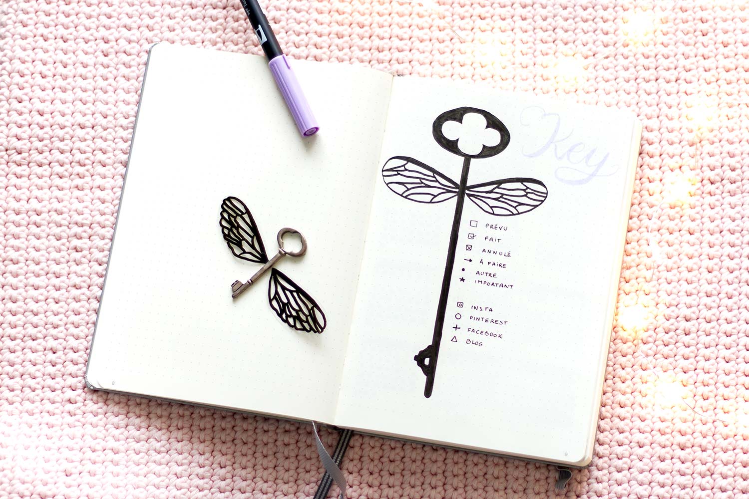 Mon bullet journal 2018 - Manayin - Bullet journal