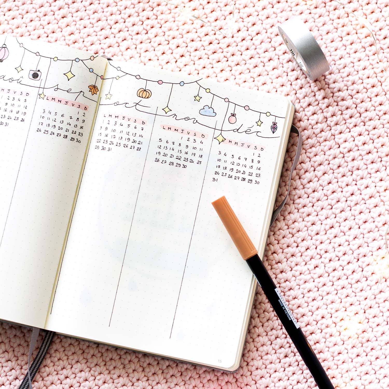 Mon bullet journal 2018 - Manayin - Bullet journal