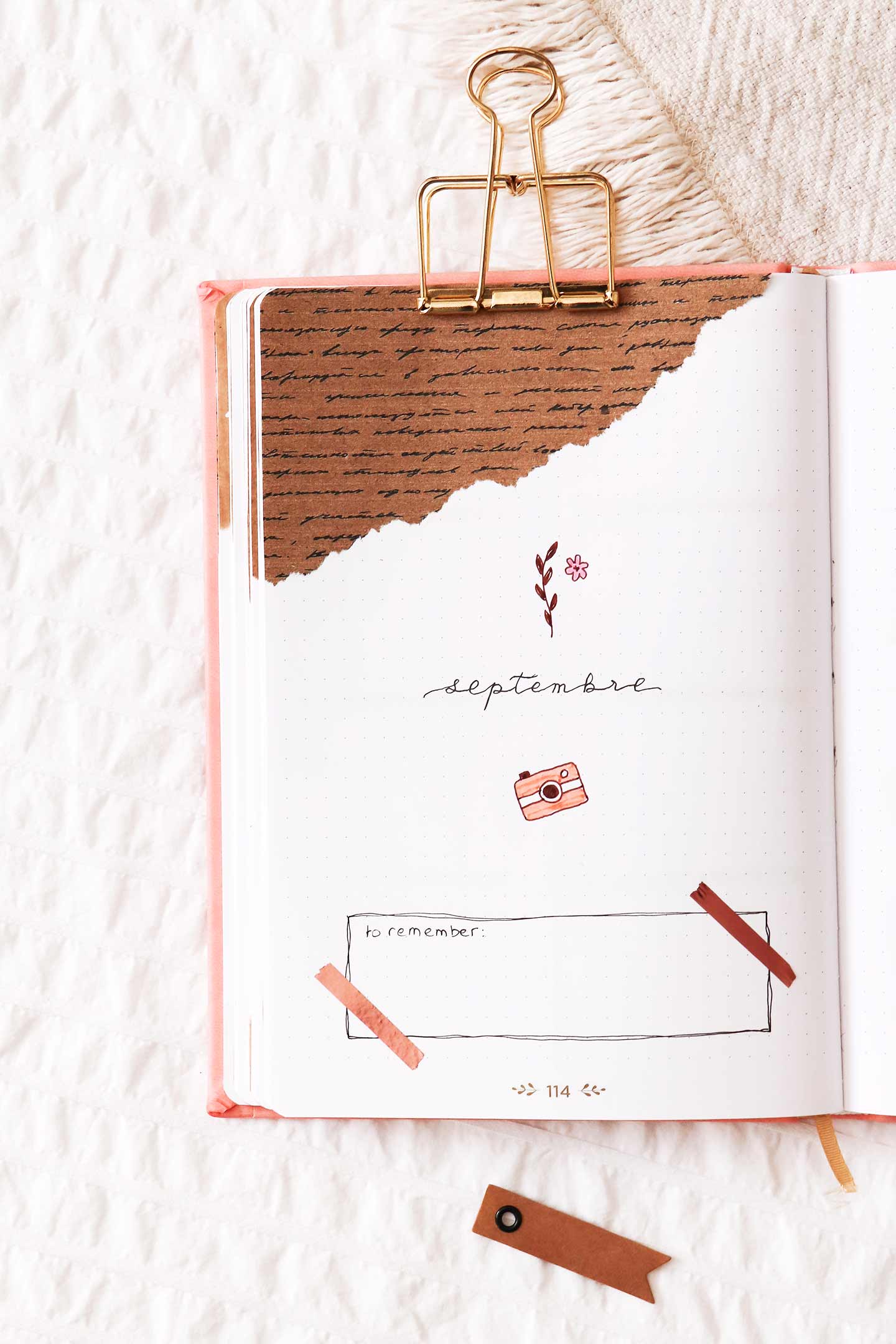 Bullet journal septembre : mes idées de mises en page - Manayin Bullet journal septembre : mes idées de mises en page - Manayin