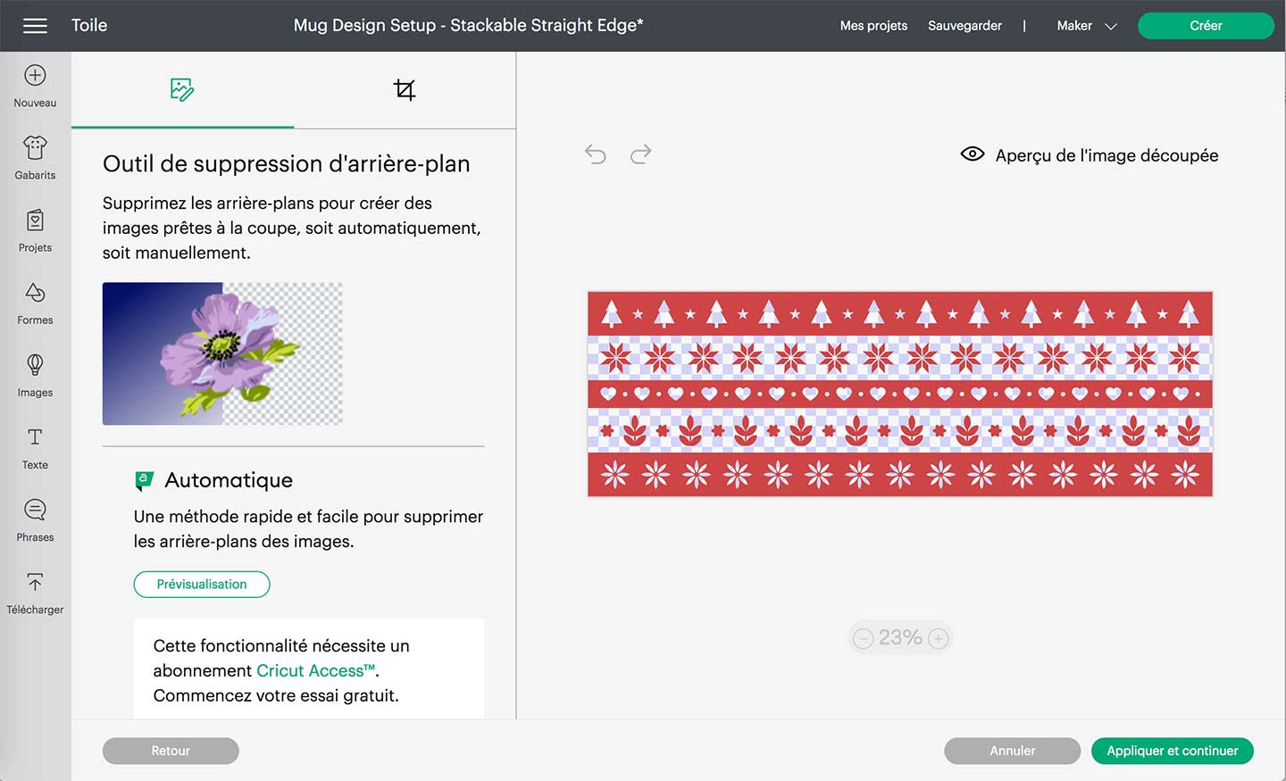 Customiser un mug pour Noël avec la Cricut Mug Press - Manayin